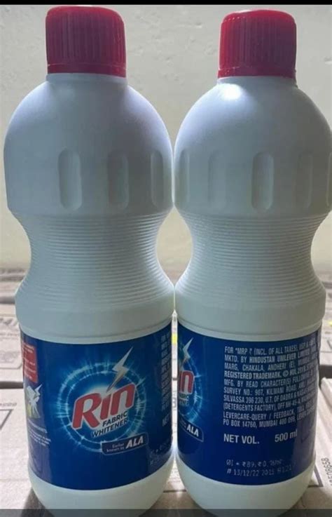 Rin Ala Fabric Whitener 500ml Bottle At Rs 89 Bottle In Indore Id 2850814736748