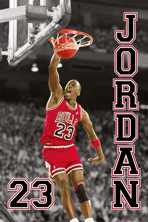 Poster Di Michael Jordan Wings Incorniciato