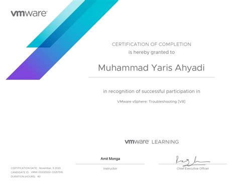 Muhammad Yaris Ahyadi On Linkedin Itbca Vmware Careergrowth
