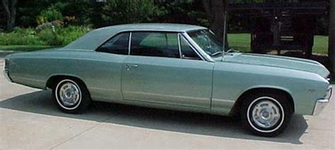 1967 Chevelle Paint Codes