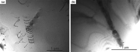 Tem Images Showing The Microstructures Of The Alloy Prior To Creep