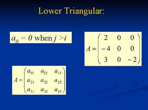 Matrices An M N Matrix Is An Rectangular