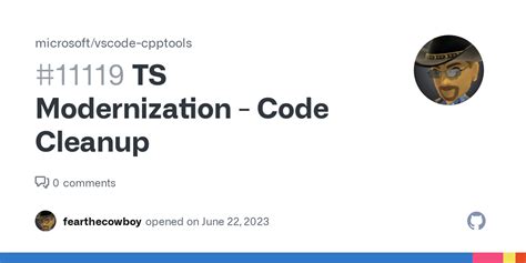 Ts Modernization Code Cleanup · Issue 11119 · Microsoftvscode