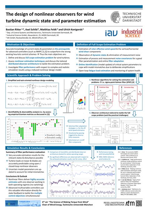 Pdf The Design Of Nonlinear Observers For Wind Turbine Dynamic State