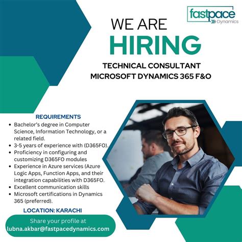 fastpace dynamics on linkedin karachijobs dynamics365 techconsultant