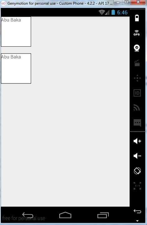 android align view programmatically doesn t work stack overflow