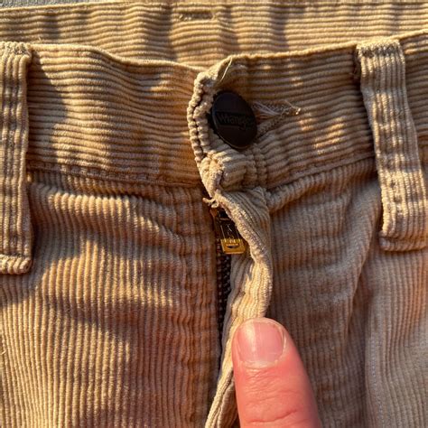 70s Wrangler Corduroy Bell Bottoms 29 Plum Garments