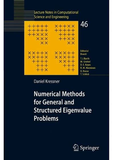 خرید و قیمت کتاب Numerical Methods For General And Structured Eigenvalue Problems نسخه کامل ترب