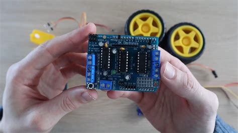 arduino based obstacle avoiding robot car the diy life