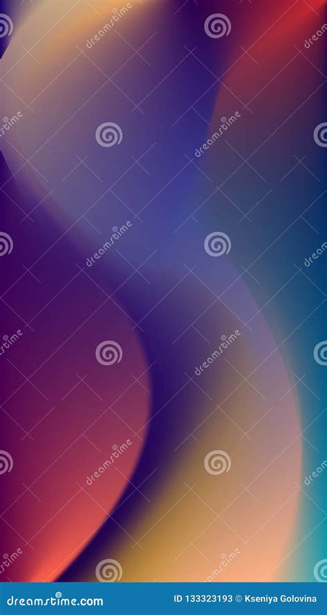 Abstract Mobile Interface Wallpaper Design Stock Vector Illustration Of Bright Graphic 133323193