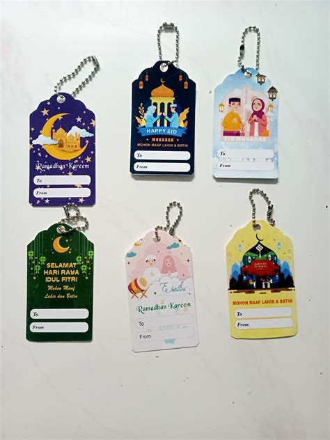 Kartu Ucapan Selamat Hari Raya Idul Fitri Kartu Ucapan Hampers Lembaran Kartu Ucapan Lebaran