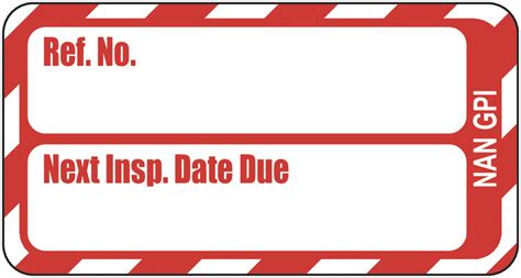 Scafftag® Fire Equipment Tag Replacement Inserts Seton Scafftag® Fire Equipment Tag Replacement Inserts Seton