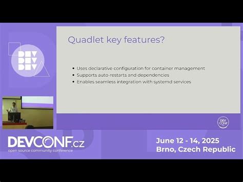 Free Video Simplifying Container Orchestration With Ansible And Podman From Devconf Class Central