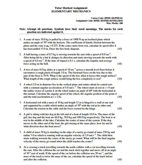 Phe 01bphe 101 Solved Assignment 2018 Khojinet Ignou Solved Assignments 2023 2024 At