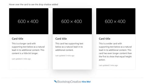 13 Bootstrap Card Hover Effects Examples Onaircode