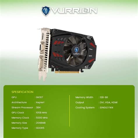 Jual Vga Vurrion Gt740 4gb 128bit Ddr5 Shopee Indonesia