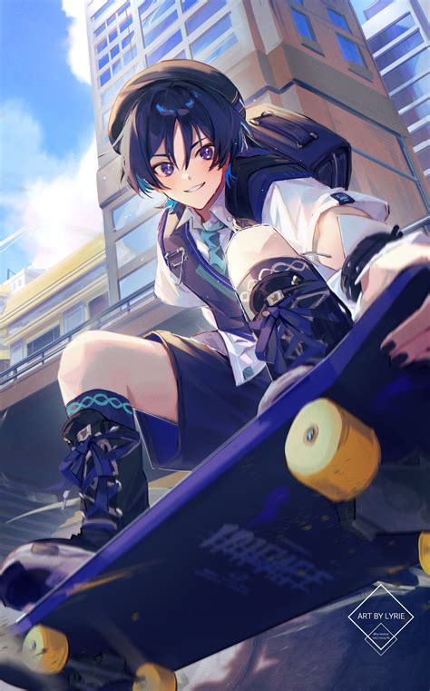 Scaramouche Genshin Impact Drawn By Lyrie Luna Danbooru