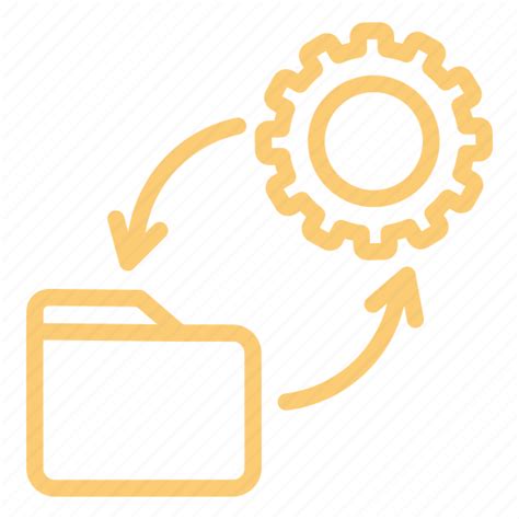 Data Management Combining Integration Residing Etl Icon Download