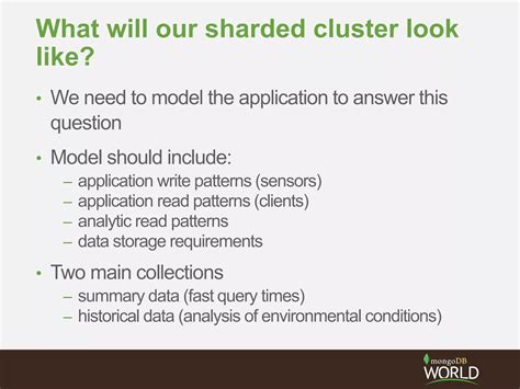 mongodb for time series data part 3 sharding ppt