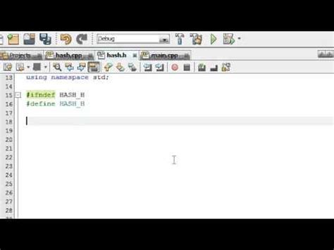 How To Create A Hash Table Project In C Part 1 Setting Up The