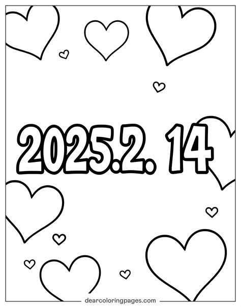 발렌타인 데이 색칠공부 26개의 무료 인쇄 가능한 생성 디자인