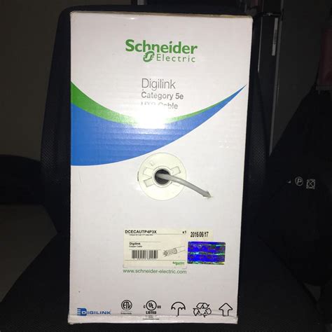 Schneider Electric Digilink UTP CAT 5 Cable Computers Tech Parts Accessories Cables