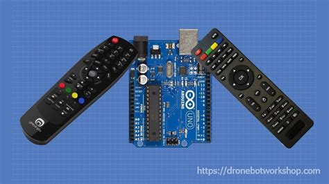 Using Ir Remote Controls With Arduino Dronebot Workshop