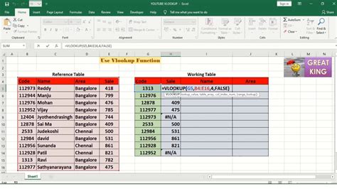 Learning Vlookup In Excel Tutorial Palacelasopa