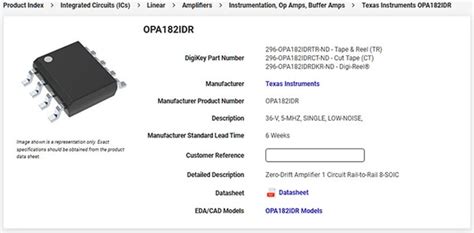 decoding op amp datasheets input offset voltage