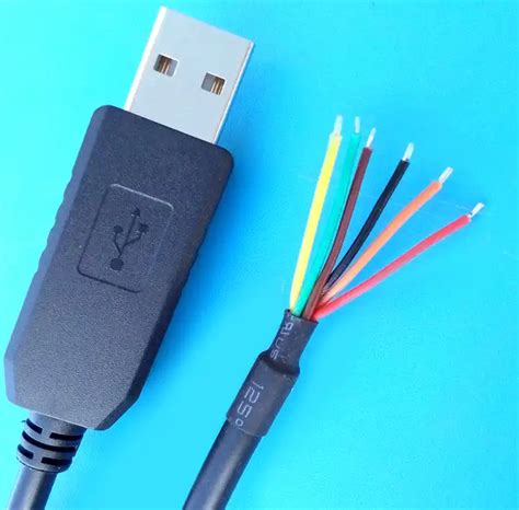 Ftdi Ft230x Usb Uart Ttl Zu Usb Serial Wire End Adapter Kabel Für Sps Mcu Programm Debug Kabel