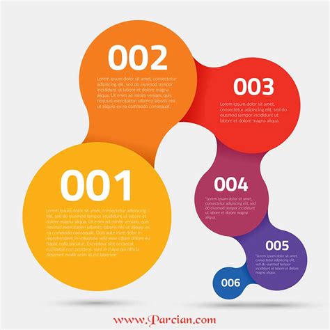 فایل اینفوگرافیک آماده لایه باز قالب گرافیکی اینفوگرافیک دیواری شرکت پارشن