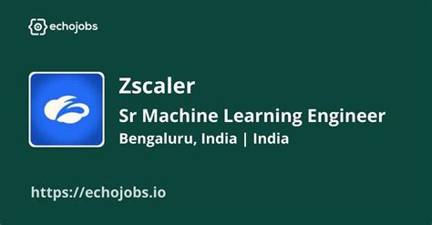 Zscaler Is Hiring Sr Machine Learning Engineer Spark Etl Pre