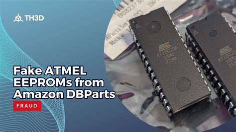 Fake Atmel Eeproms From Amazon Dbparts Seller Youtube