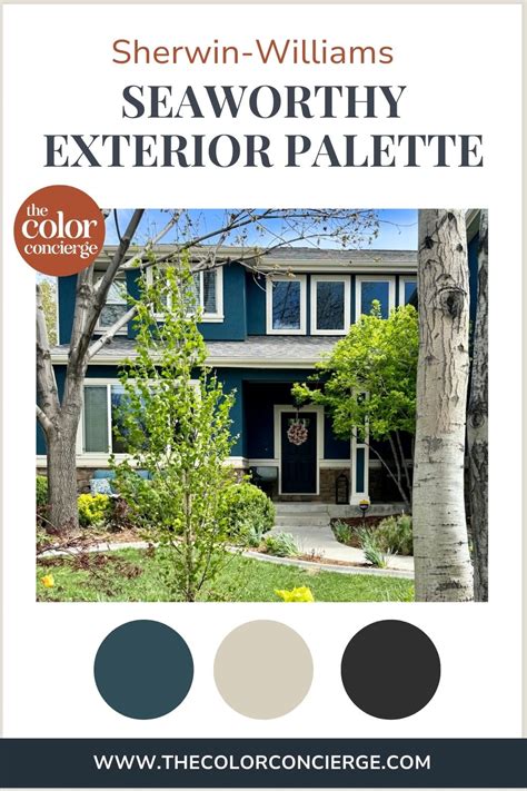Sherwin Williams Seaworthy Exterior Review Color Concierge