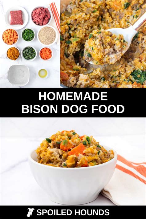 Bison Dog Food Oven Slow Cooker And Instant Pot Spoiled Hounds