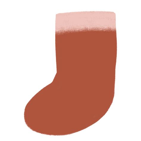 Super Cute Red Socks Christmas Illustration 49475115 Png