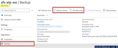 How Azure Backup Integrates With Azure File Sync Part Ii Charbel Nemnom Mvp Mct Ccsp