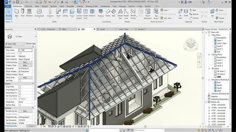 How To Create A Roof Framing Plan In Revit 2024 Version 3