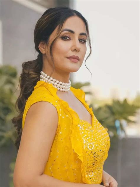 Hina Khans Ravishing Ethnic Looks Times Of India