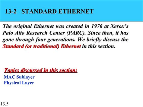 13 Wired Lansethernet Ppt
