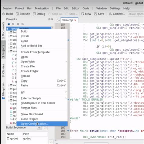 Configuring An Ide — Godot Engine Latest Documentation