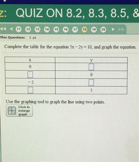 Solved 11 12 13 1415 16 17 18 19 20 Is Question 1 Pt Thi Chegg Com