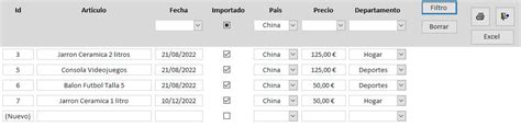 Exportar A Excel Un Formulario Continuo Filtrado De Access VBA Total