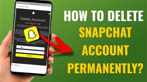 How To Delete Snapchat Account Permanently Delete Snapchat Id