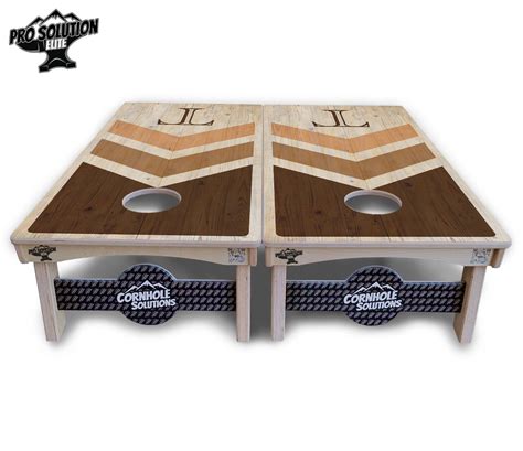 Wedding Arrows Cornhole Boards Pro Solution Elite Series Natural