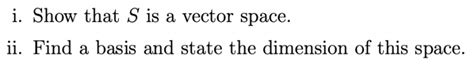 Solved Let S Be The Set Of Matrices Of The Form Abab Chegg Com