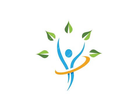 인간의 문자 로고 기호 프리미엄 벡터