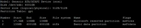 Gpt格式的移动硬盘在linux系统下挂载方法linux挂在6t得gpt Csdn博客 Gpt格式的移动硬盘在linux系统下挂载方法linux挂在6t得gpt Csdn博客