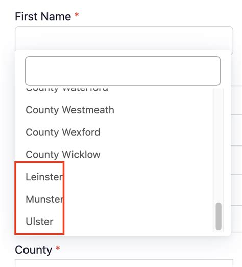 irish provinces incorrectly listed as counties · issue 2151