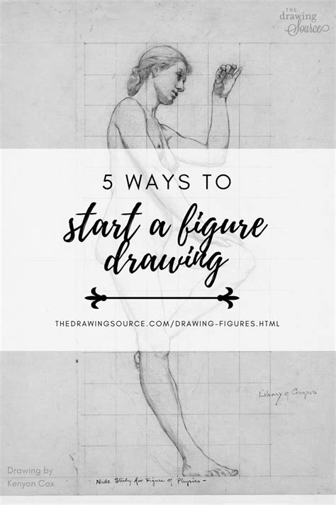 Drawing Figures 5 Ways To Start A Figure Drawing Figure Drawing
